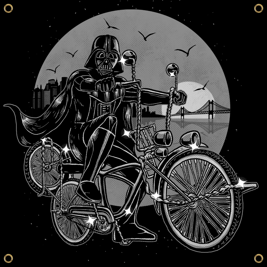 DARK FORCE RIDER BANNER – gasolinesoul